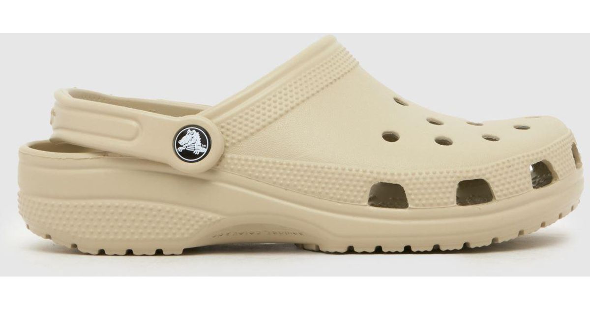 Crocs™ Classic Clog Sandals in Natural | Lyst UK