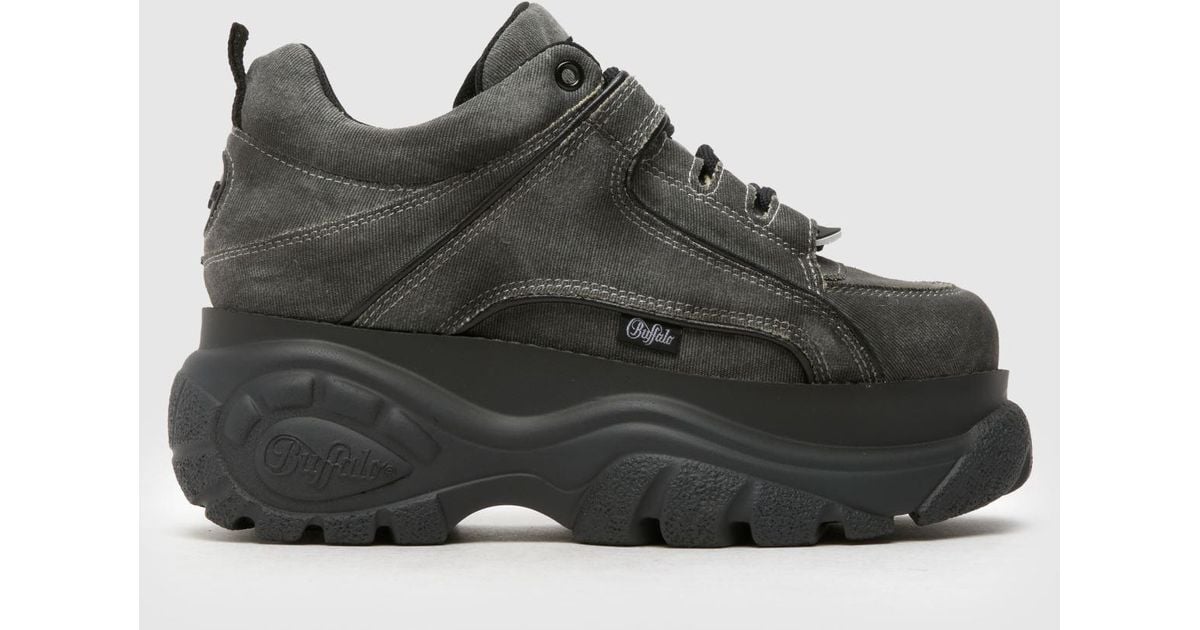 Buffalo London Classic Low Trainers in Black | Lyst UK