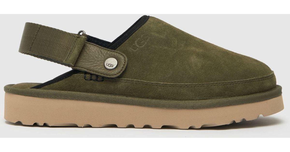 UGG Goldencoast Clog Sandals In in Green | Lyst UK