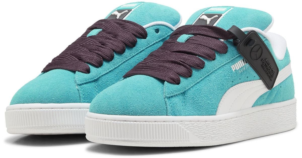 PUMA Mercedes-Amg Petronas F1 Suede Xl Sneakers in Blue | Lyst UK
