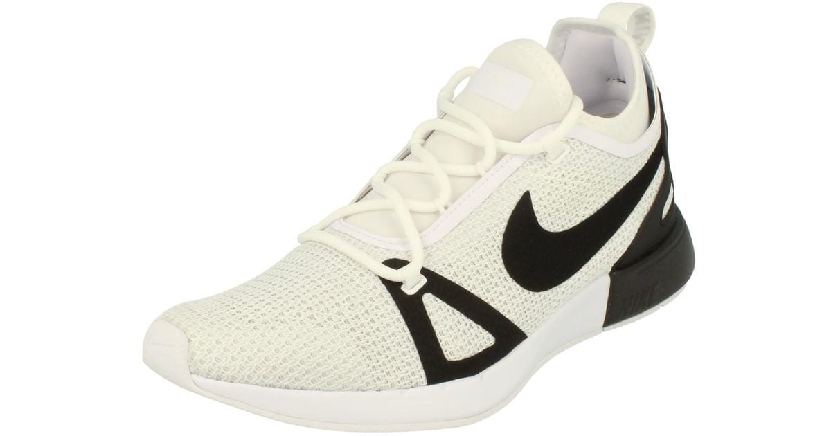 Nike Dual Racer Running Trainers in Black for Men | Lyst UK