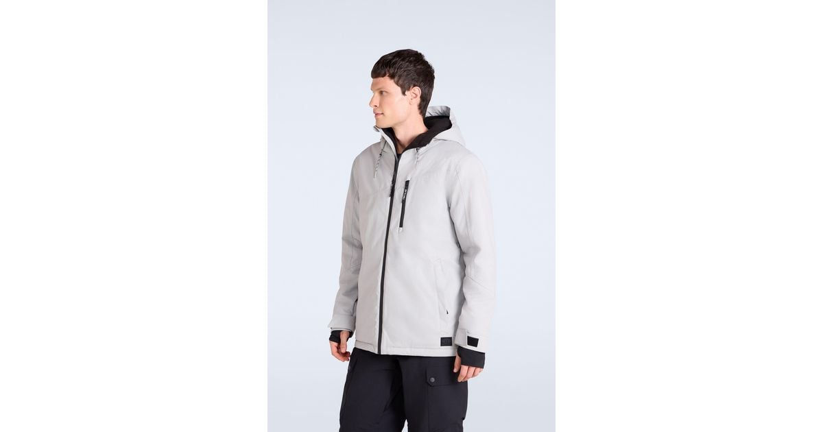 Mountain Warehouse 'Laxx' Logo Ski Jacket With Chin Guard Waterproof ...