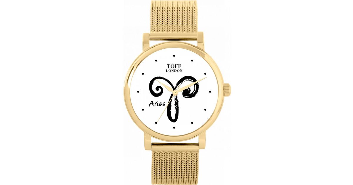 Toff London Tlws-35610 Ladies Aries Watch in Metallic | Lyst UK