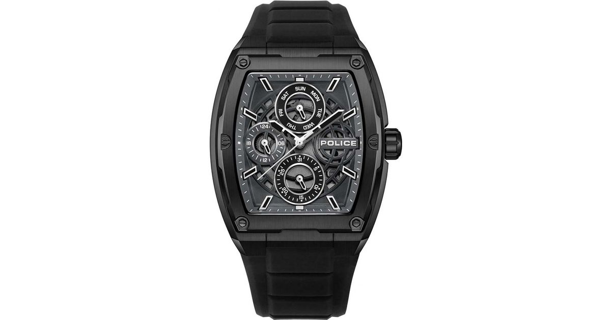 Police Pewjq0004501 Creed Watch in Black for Men | Lyst UK