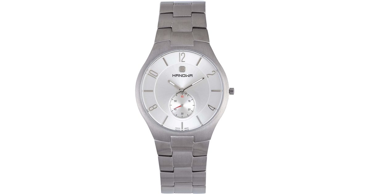 Swiss Military Hanowa Precision Watch in Grey for Men | Lyst UK