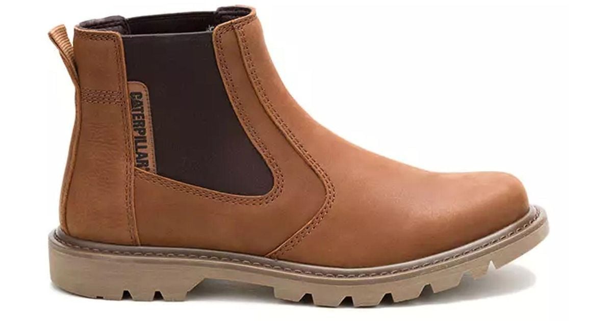 Caterpillar Colorado 2.0 Chelsea Boots in Brown for Men | Lyst UK