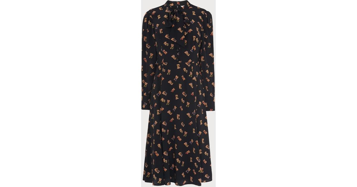 LK Bennett Mortimer Dresses, Silk in Black | Lyst UK