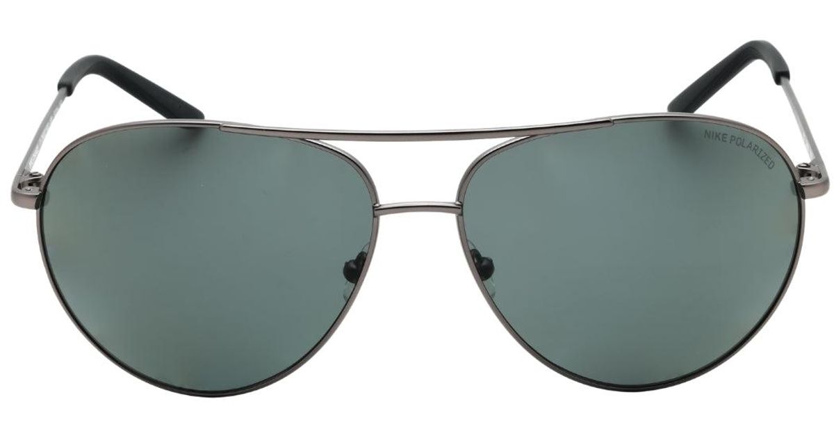 Nike Chance Polarised Lensed Satin Gunmetal Sunglasses in Grey for Men ...