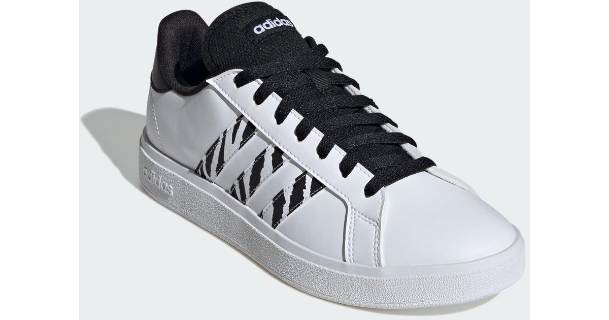 adidas Grand Court Base Shoes in Black | Lyst UK