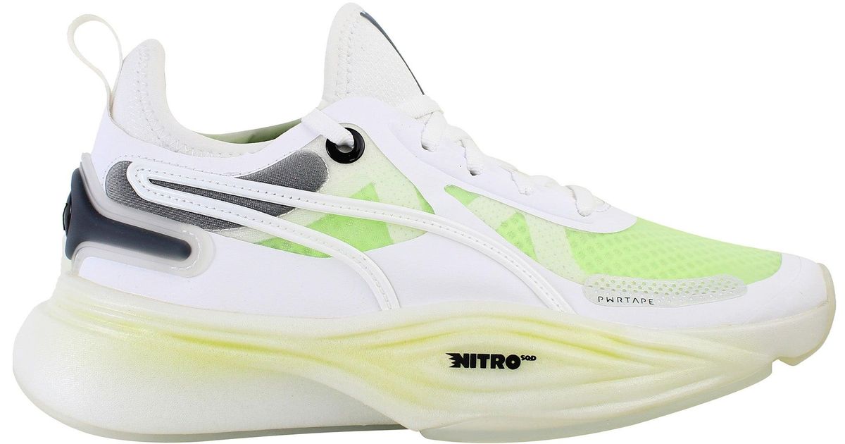 PUMA Pwr Nitro Squared Running Shoes in Blue | Lyst UK