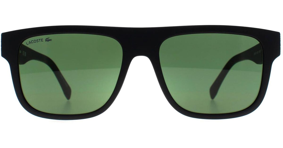 Lacoste Rectangle Matte L6001S in Green for Men | Lyst UK