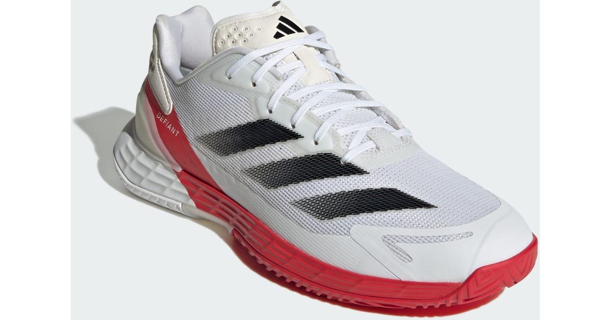 adidas Originals Defiant Speed 2 Tennis Shoes in White for Men | Lyst UK