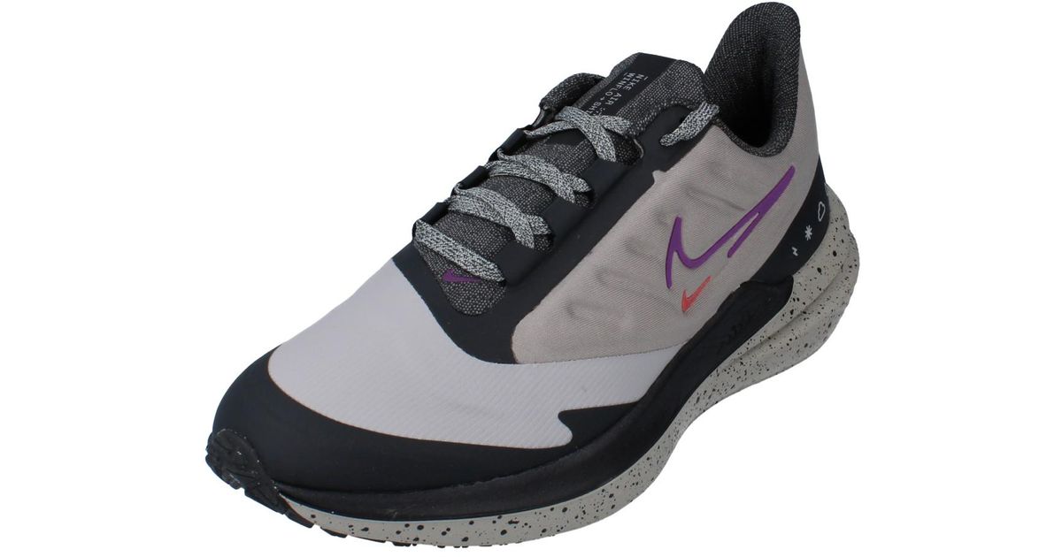 Nike Air Winflo Shield Trainers in Black | Lyst UK