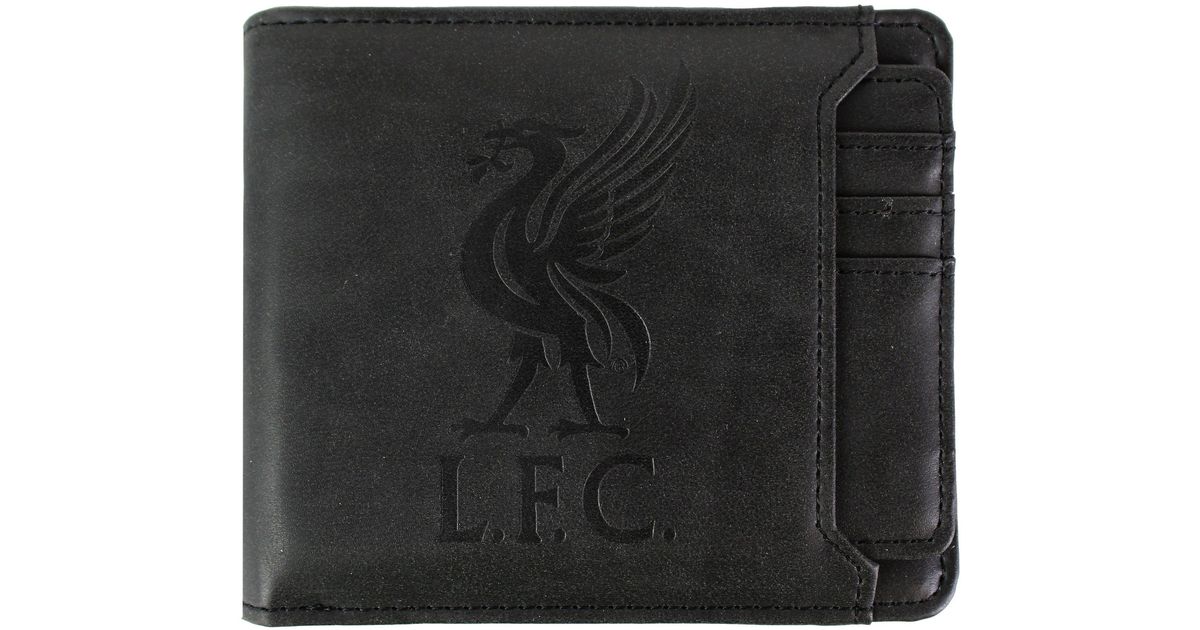 Liverpool Fc Wallet And Card Set Leather in Black | Lyst UK