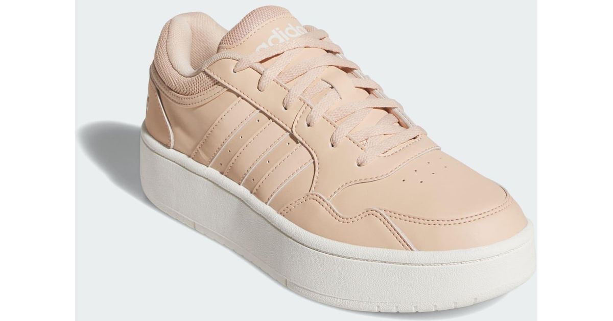 adidas Hoops 3.0 Bold Shoes in Natural | Lyst UK