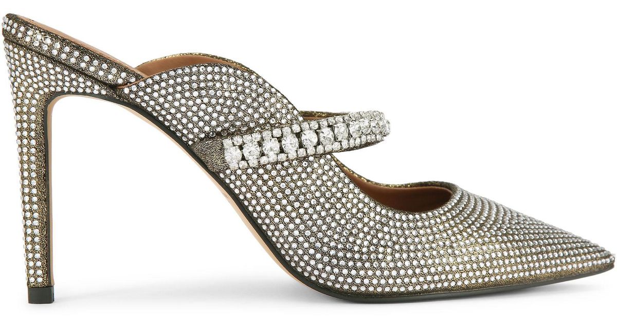 Kurt Geiger Kgl Embellished Mule Mules in Grey | Lyst UK