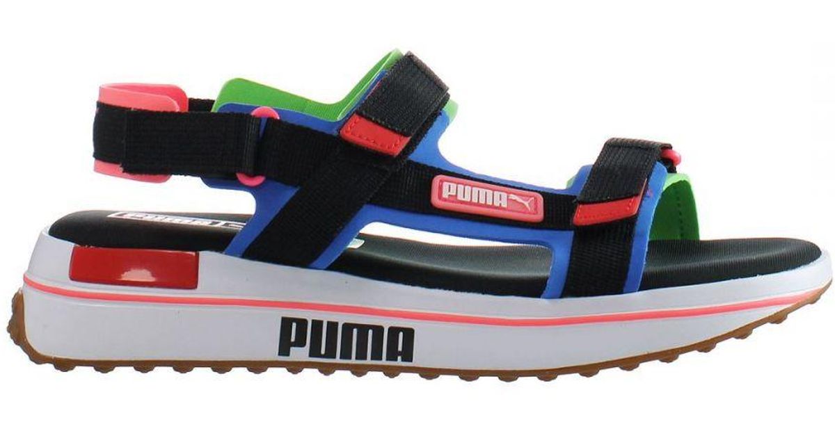 PUMA Future Rider Game On Sandals in Blue for Men | Lyst UK