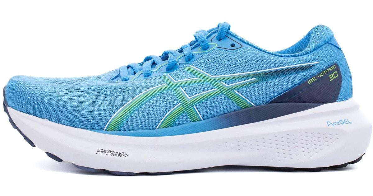 Asics Gel-Kayano 30 Running Shoes in Blue for Men | Lyst UK