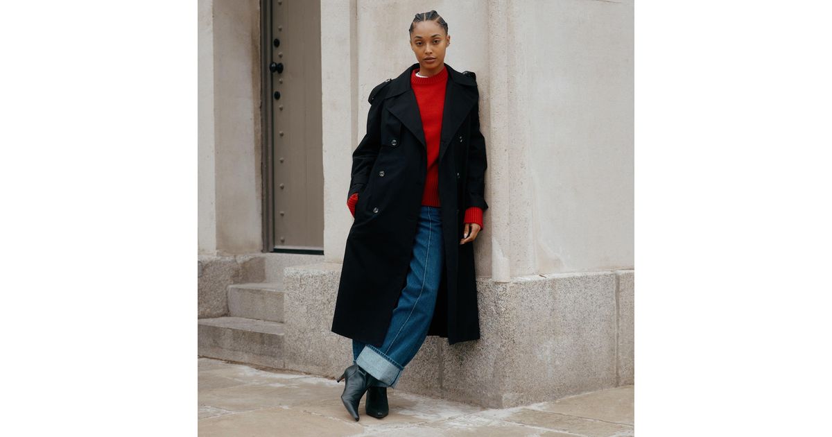 Albaray Trench Coat in Brown | Lyst UK