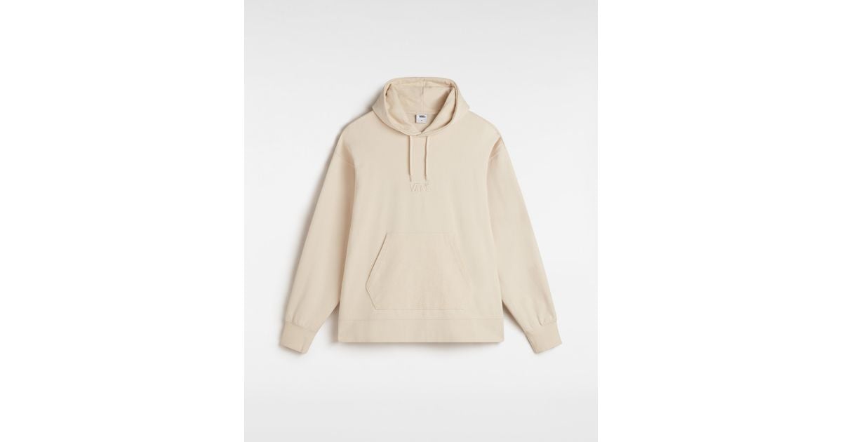 Vans Baggy Fleece Hoodie Premium in Natural for Men | Lyst UK
