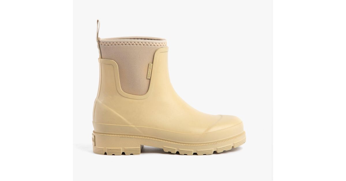 Mud Dogs Brooke Wellington Boots Mushroom in Natural | Lyst UK