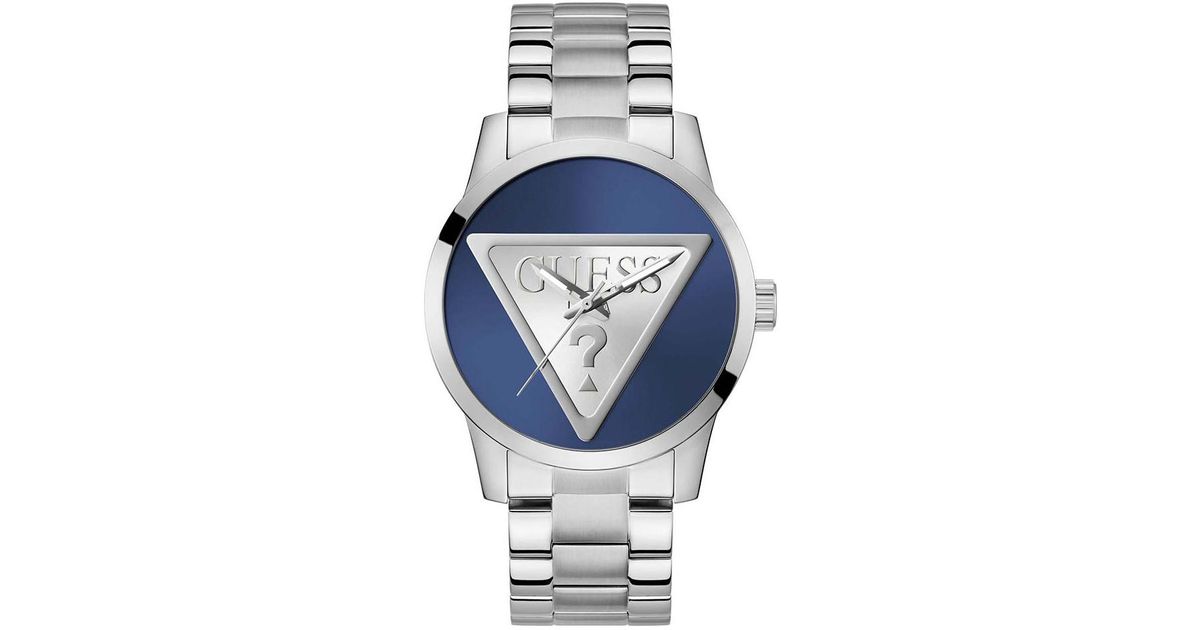 Guess Gw0782G3 Badge Watch in Grey for Men | Lyst UK
