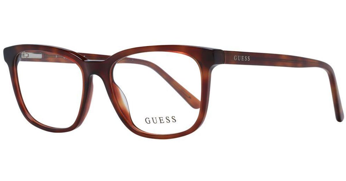 Guess Gu 2780 Eyeglasses Square Frames in Brown | Lyst UK