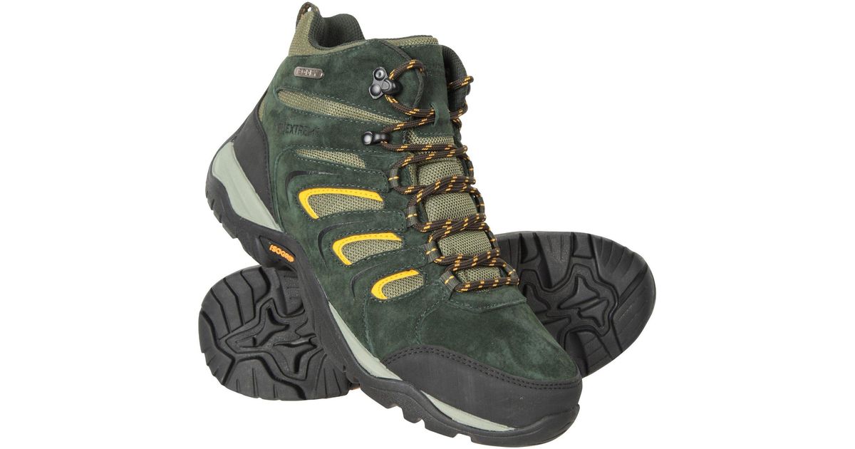 Mountain Warehouse Aspect Extreme Wolverine Suede Isogrip Walking Boots ...