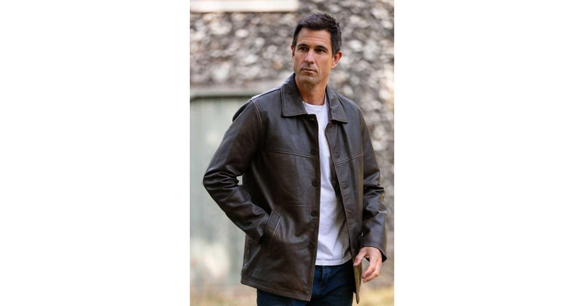 Ashwood Leather 'Reefer' Classic Real Jacket in Black for Men | Lyst UK