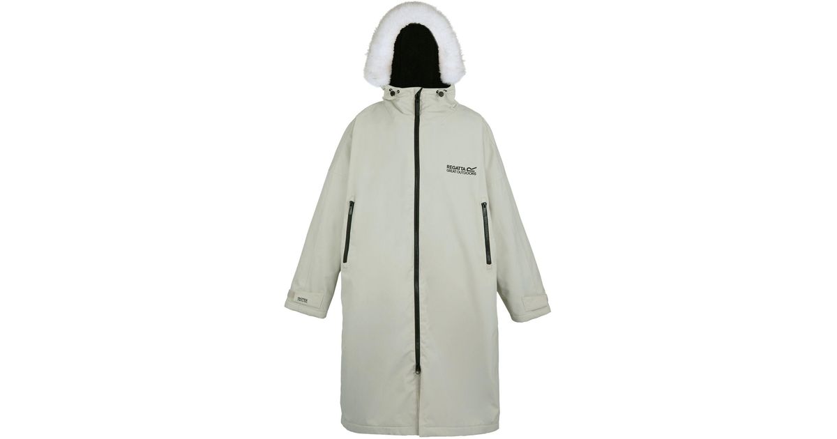 Regatta Adult Waterproof Changing Robe (Moonstruck) in Grey | Lyst UK
