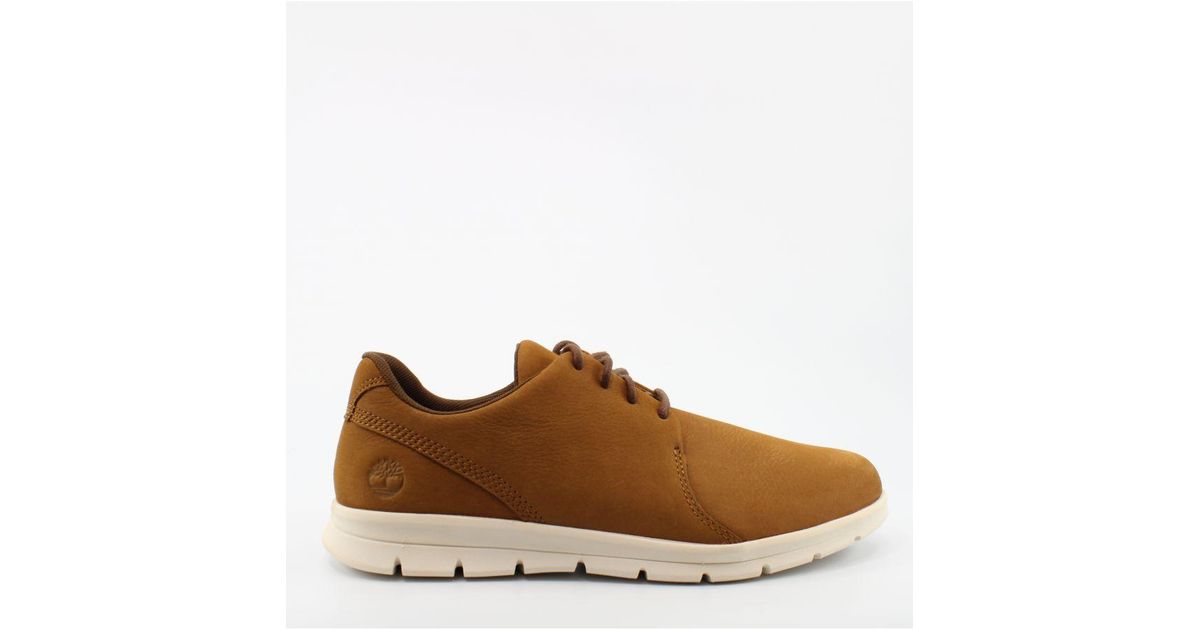 Timberland Graydon Oxford Nubuck Leather Lace Up Shoes A1Xgb Leather ...