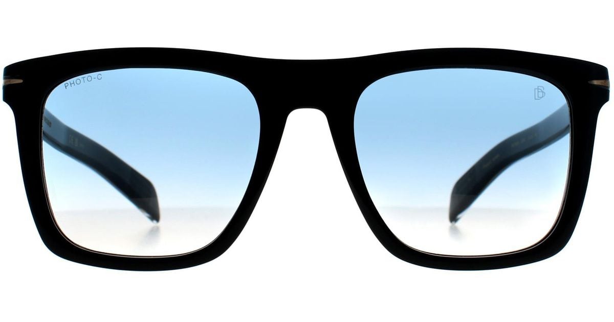 David Beckham Square Gradient Db 7000/S Bold in Black for Men | Lyst UK