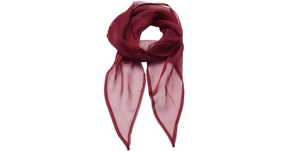 PREMIER Ladies/ Work Chiffon Formal Scarf in Red | Lyst UK