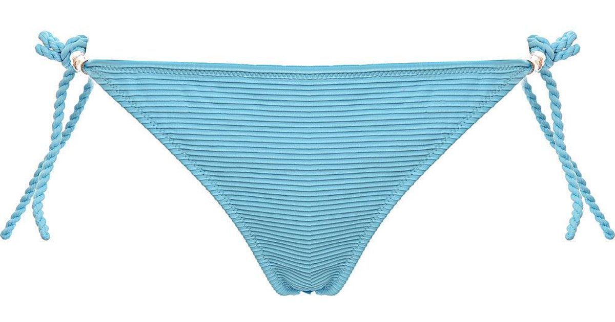 Heidi Klein Rope Triangle Bottom in Blue | Lyst UK