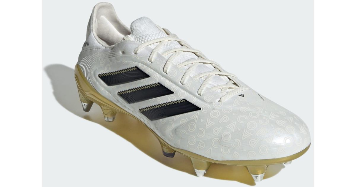 adidas Originals Copa Pure 3 Elite Soft Ground Boots in White | Lyst UK