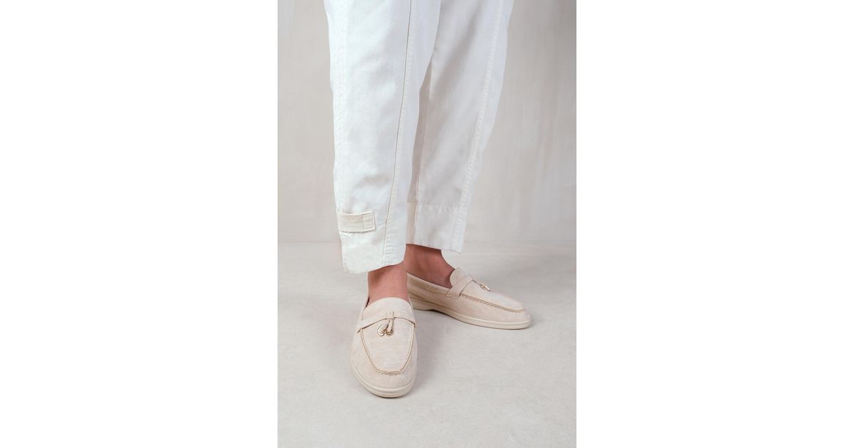 Where's That From Wheres 'Pegasus' Wide Fit Slip On Trim Loafers With ...