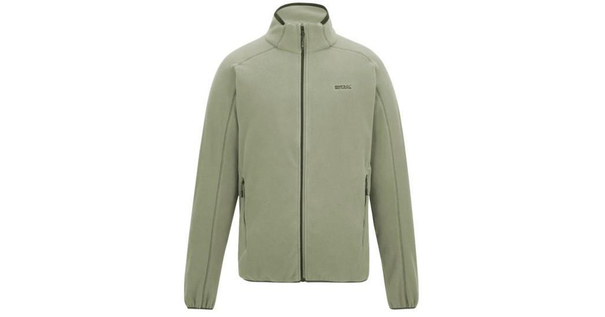 Regatta Hadfield Full Zip Fleece Jacket (Light Sage) in Green for Men ...
