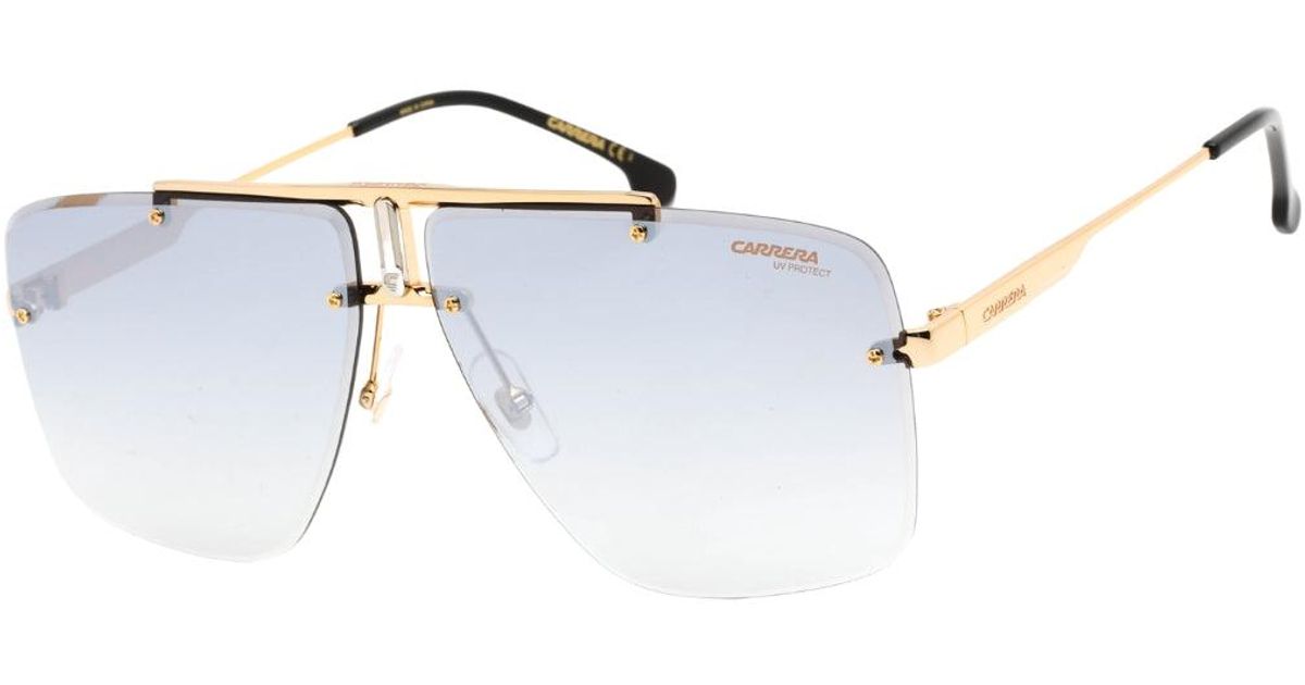 Carrera Frame Mirror Shaded Lensed Sunglasses in Metallic for Men | Lyst UK