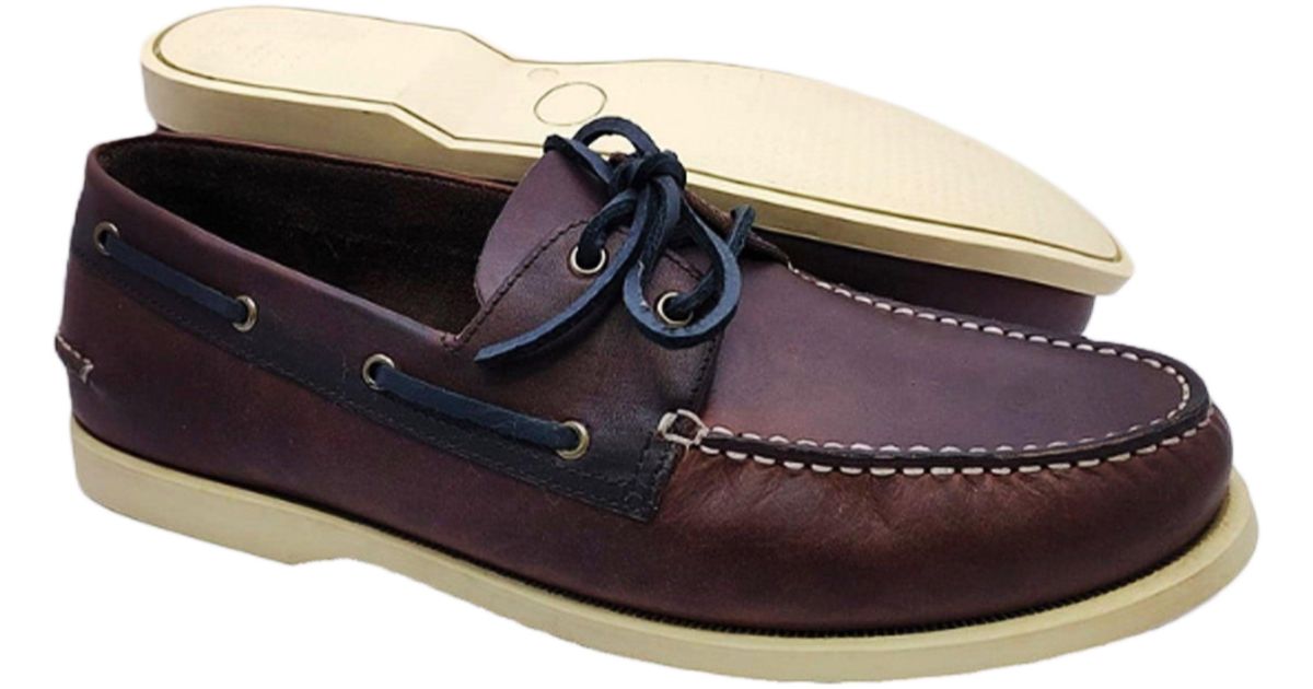 LB Comfort Amos Leather Shoes in Blue for Men | Lyst UK