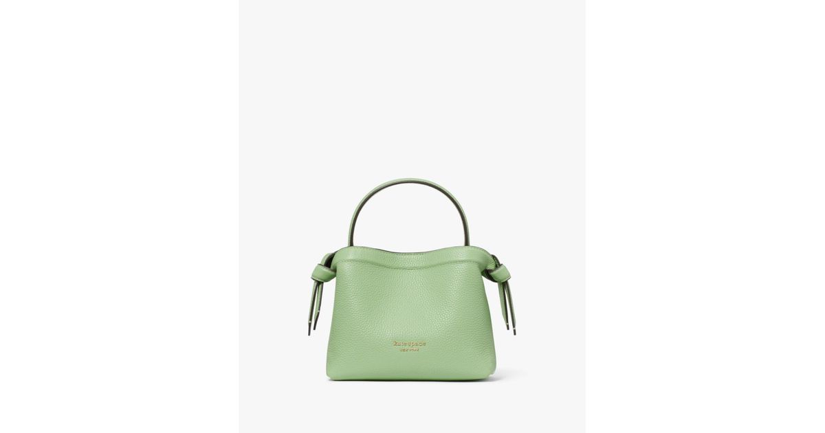 Kate Spade Knott Mini Crossbody Tote in Green | Lyst UK