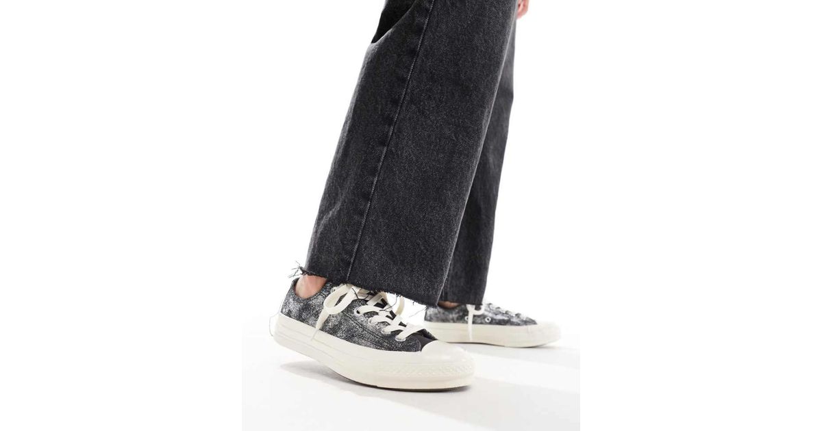 Converse Chuck 70 Ox Trainers in Black | Lyst UK