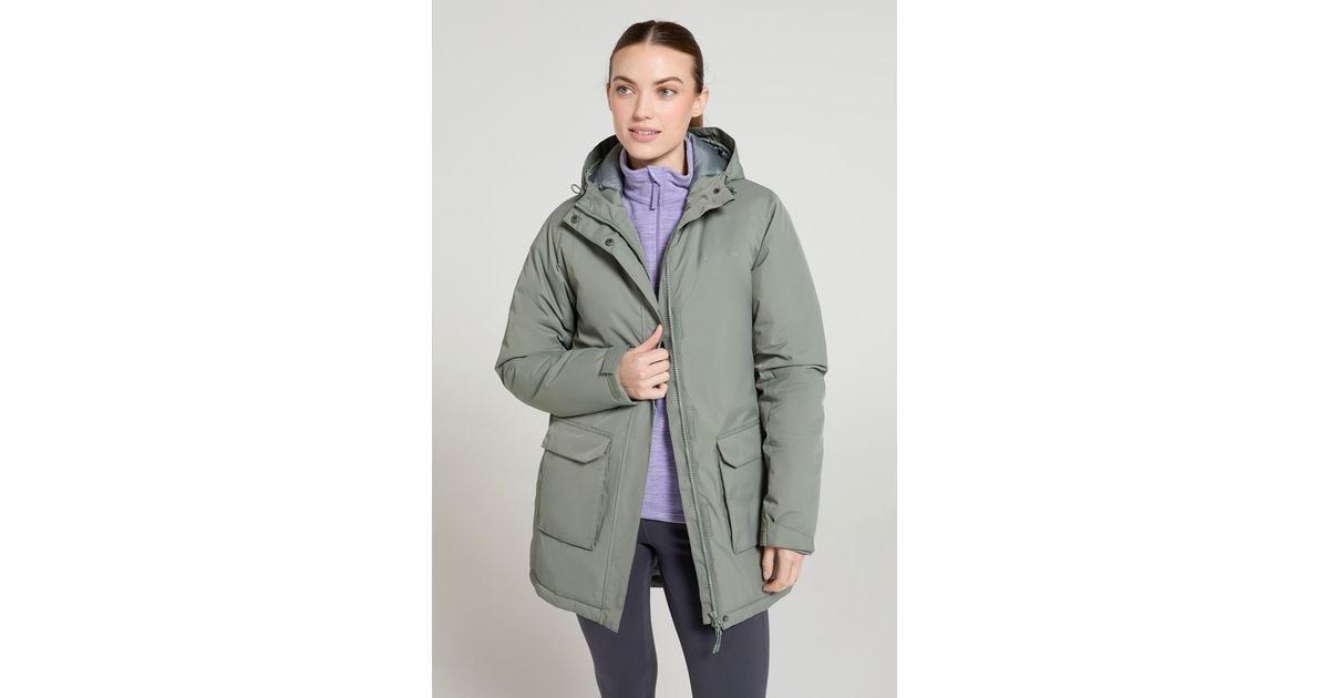 Mountain Warehouse 'Ranger' Parka Jacket Breathable Water Resistant ...