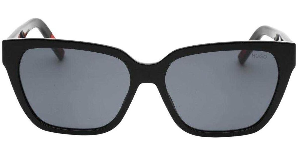 BOSS Ladies Cat Eye Sunglasses in Grey | Lyst UK