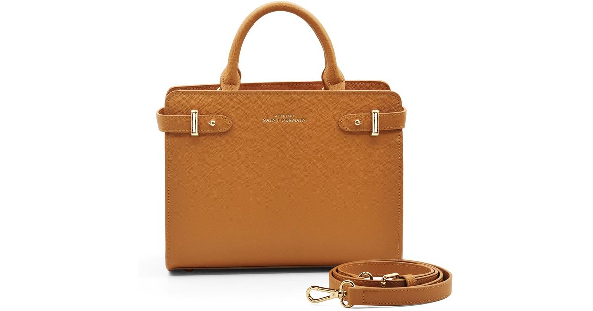 Ateliers Saint Germain Handbag Massy in Brown | Lyst UK