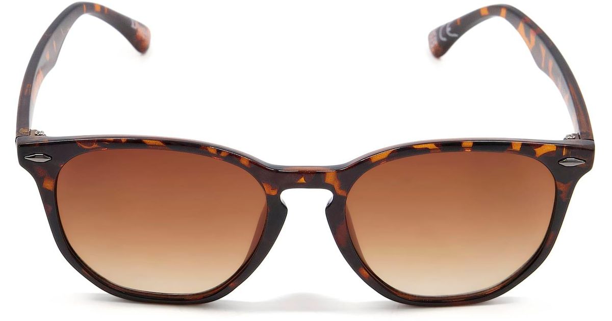 Dune Ospen Transparent Frame Sunglasses in Brown for Men | Lyst UK