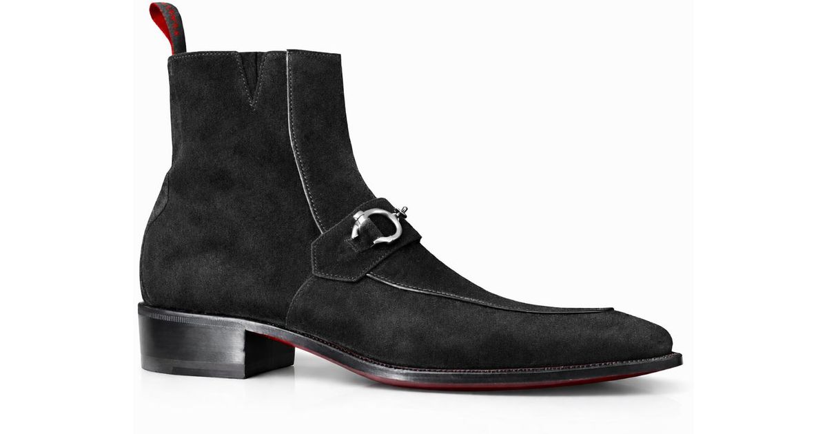 Jeffery West 'Filmstar' Handcuff Trim Zip Boot in Black for Men | Lyst UK