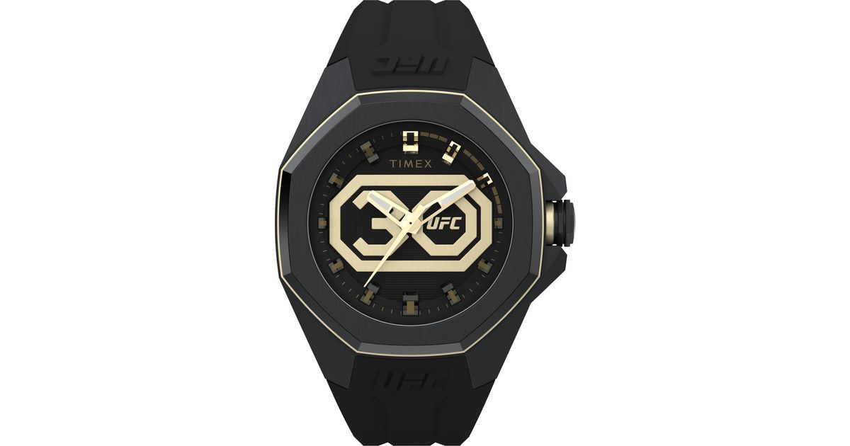 Timex Ufc Pro Watch Tw2V90200 Silicone in Black for Men | Lyst UK