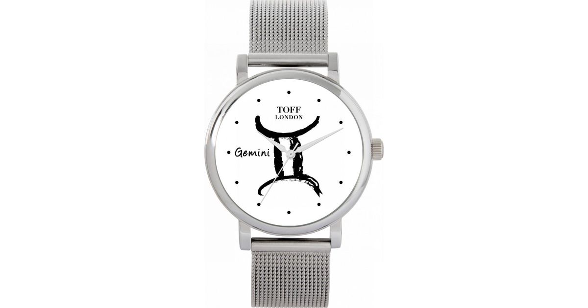Toff London Tlws-35649 Ladies Gemini Watch in Grey | Lyst UK