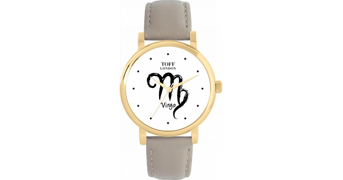 Toff London Tlws-92419 Ladies Virgo Watch in Grey | Lyst UK