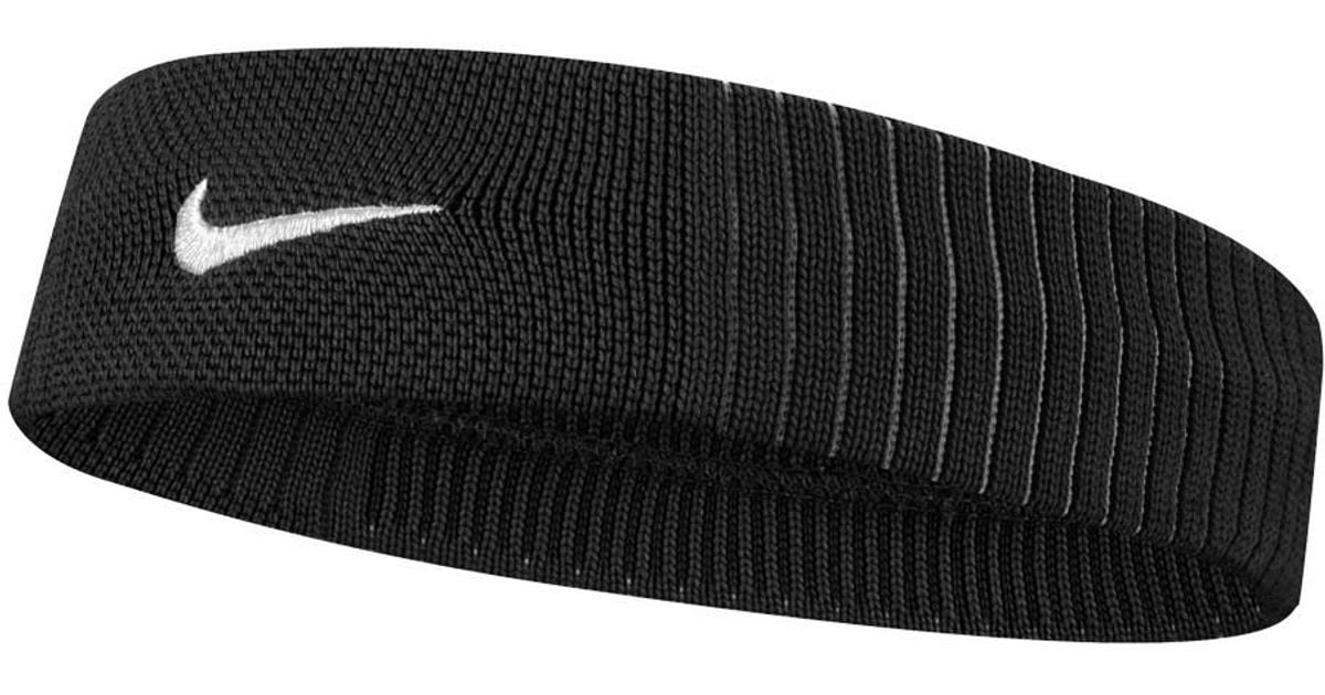 Nike Reveal Dri-Fit Headband in Black | Lyst UK